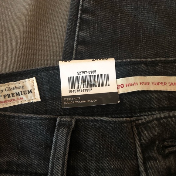 Jeans | Levi Premium 72 High Rise Super Skinny | Poshmark